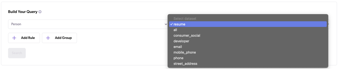 Query Builder – People Data Labs Help Center